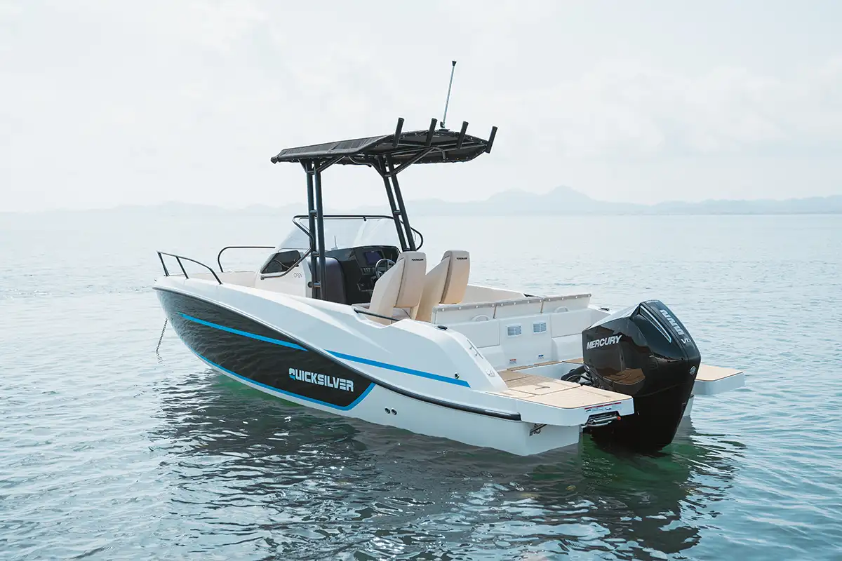 Quicksilver 705 Open – Stilvoll ins nächste Abenteuer.